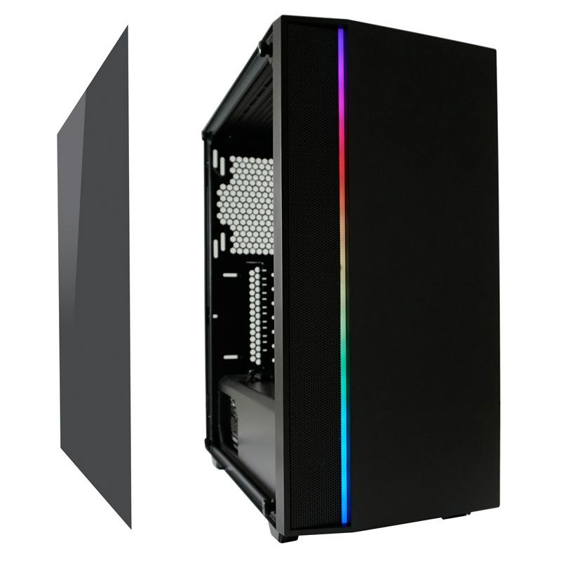 LC-Power Gaming 706B Destiny_X Midi Tower ohne Netzteil schwarz - Midi Tower ohne NT