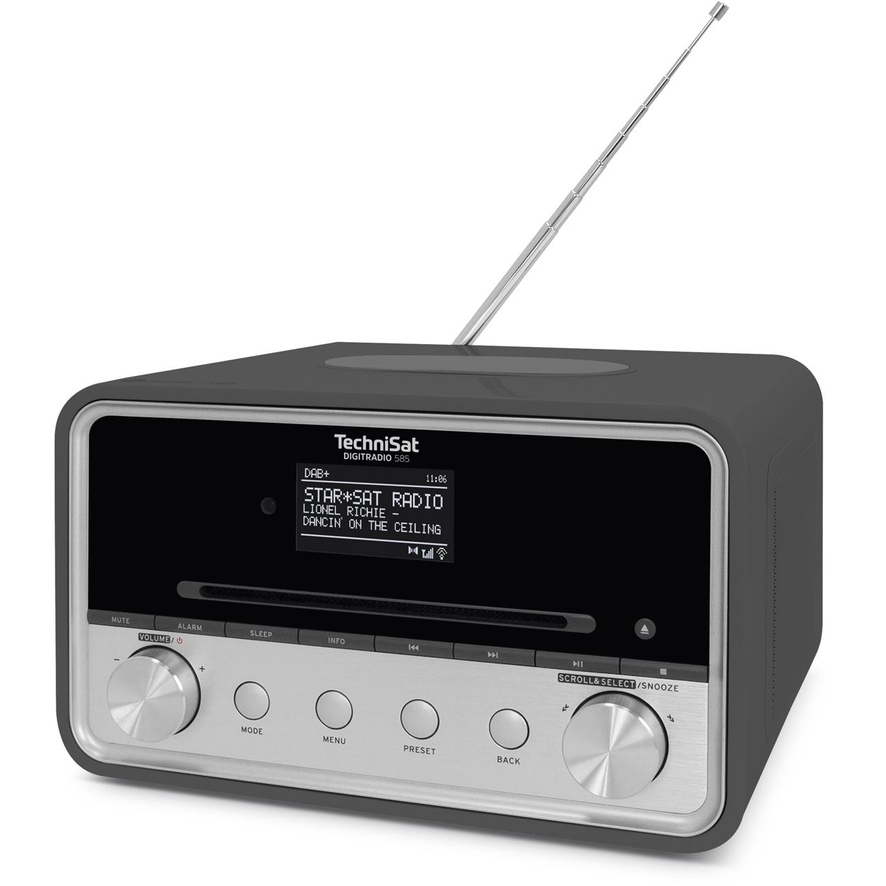 TechniSat DIGITRADIO 585 DAB+ USB MP3,WIFI,BT,Alexa, weiss 0000/3950 ...