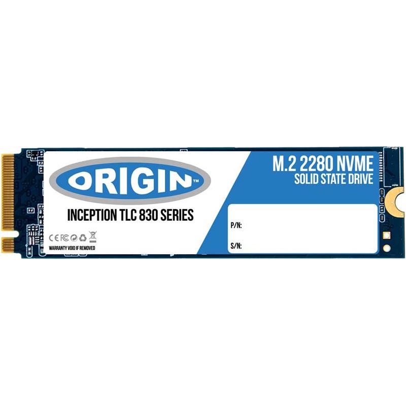 1TB Origin Storage NB-1TB3DM.2/NVME M.2 2280 PCIe 3.0 3D-NAND TLC (NB ...
