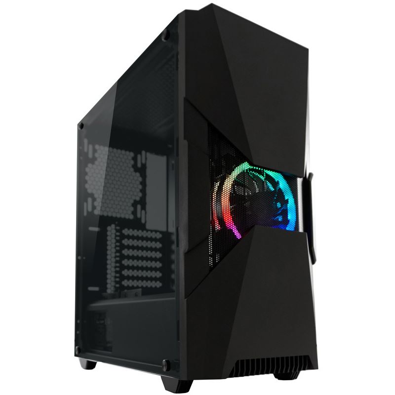 LC-Power Gaming 704B Dark_Eye_X Midi Tower ohne Netzteil schwarz - Midi Tower ohne NT