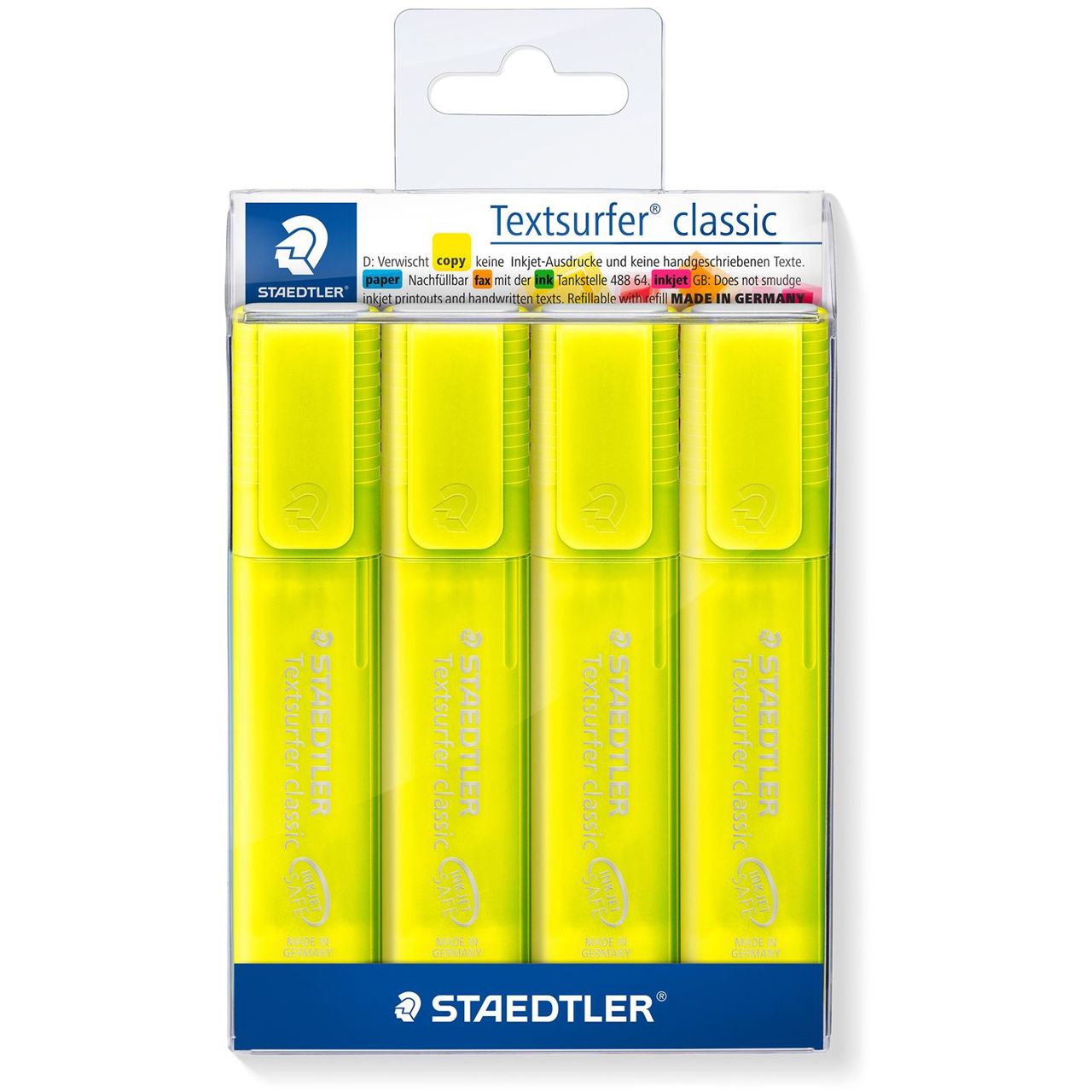 Staedtler Textmarker Textsurfer clas 4St gelb - Textmarker | Mindfactory.de