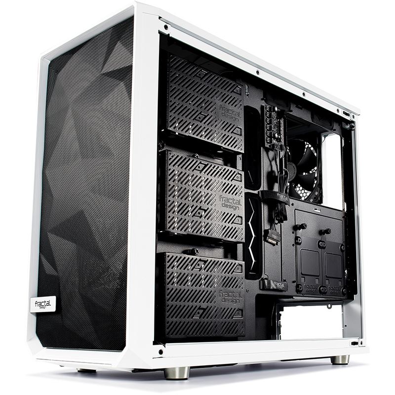 Fractal Design Meshify S2 TG mit Sichtfenster Midi Tower ohne Netzteil ...