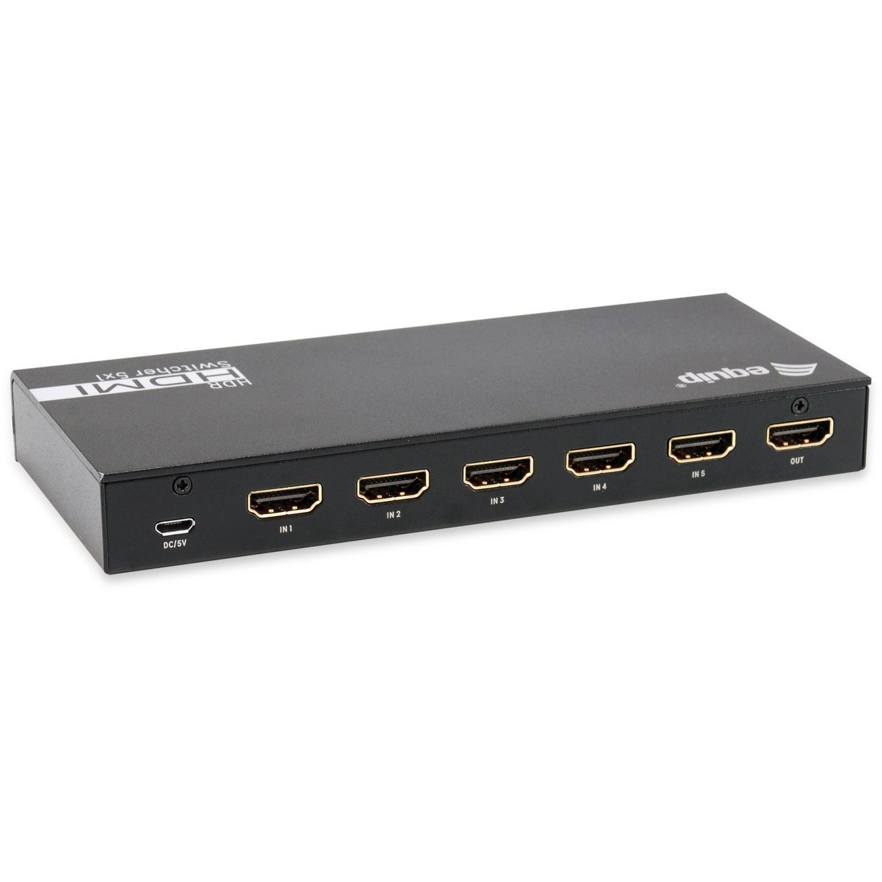 Equip Switch 5x1 HDMI 2.0 4K/60Hz schwarz inkl.Fernbedienung - HDMI ...