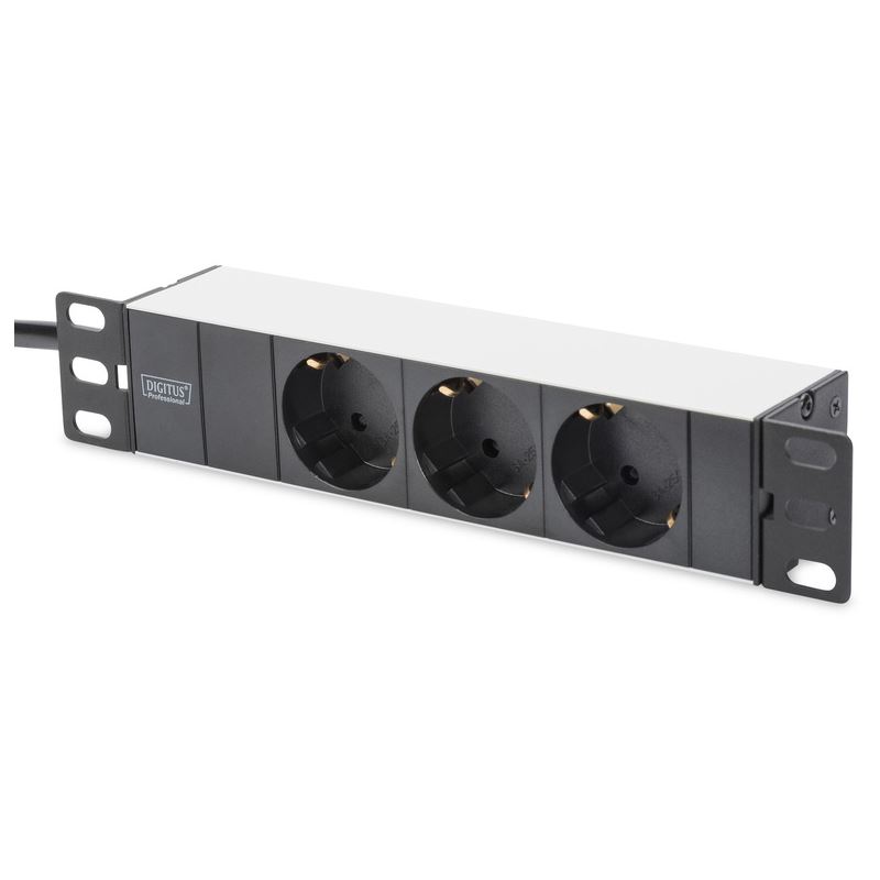 Digitus Assmann 10" Netzwerk Set 6HE Wandgeh.+Boden+PDU+Switch+Panel ...