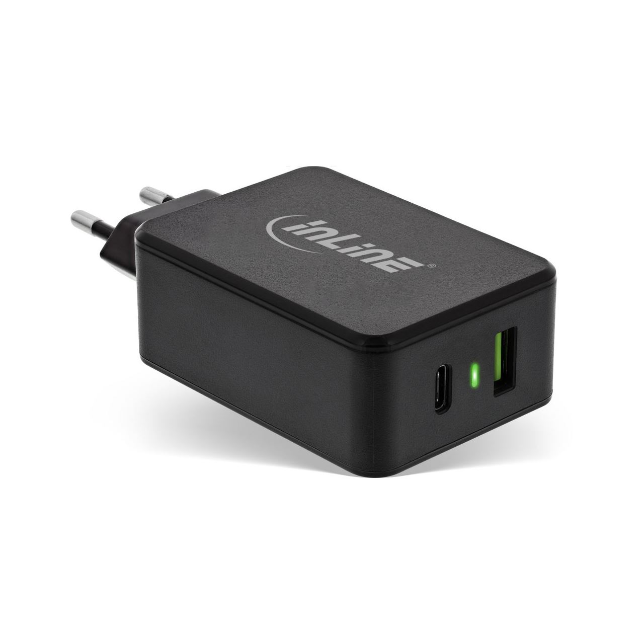 InLine Power Delivery + Quick Charge 3.0 USB Netzteil, Ladegerät, USB-A ...