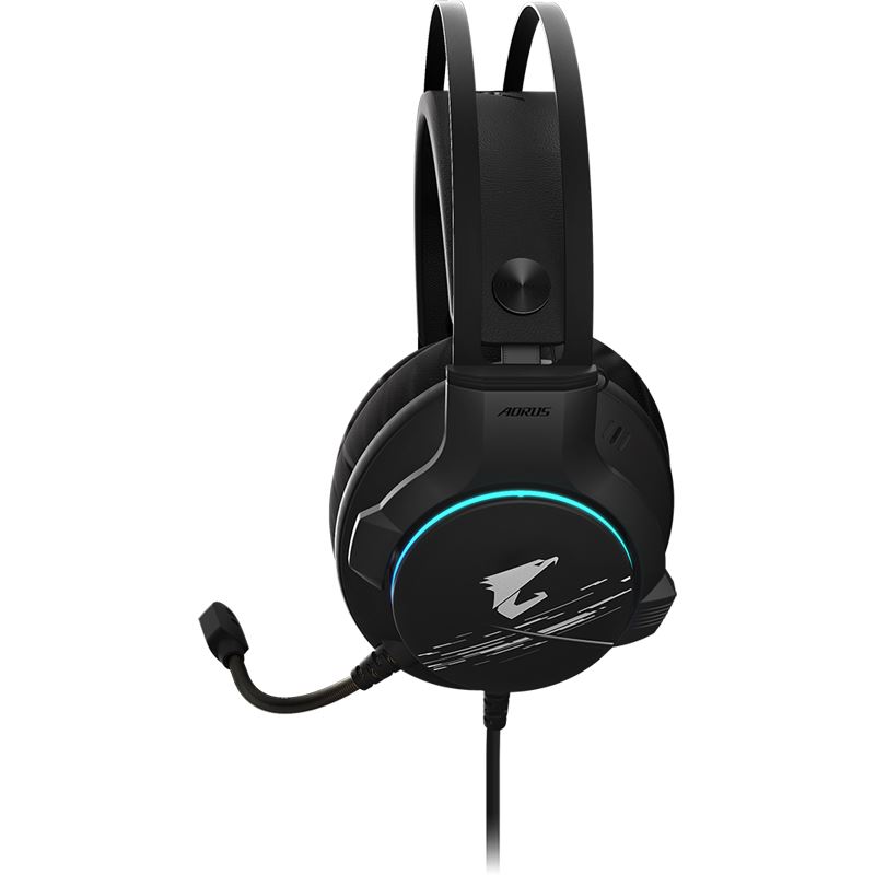 Gigabyte Aorus H1 RGB Gaming Headset - schwarz - Headsets kabelgebunden ...