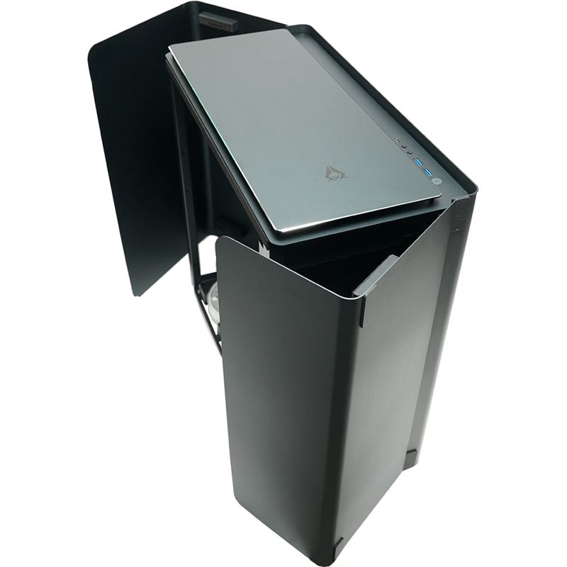Azza Cast 808 Midi Tower ohne Netzteil schwarz - | Mindfactory.de