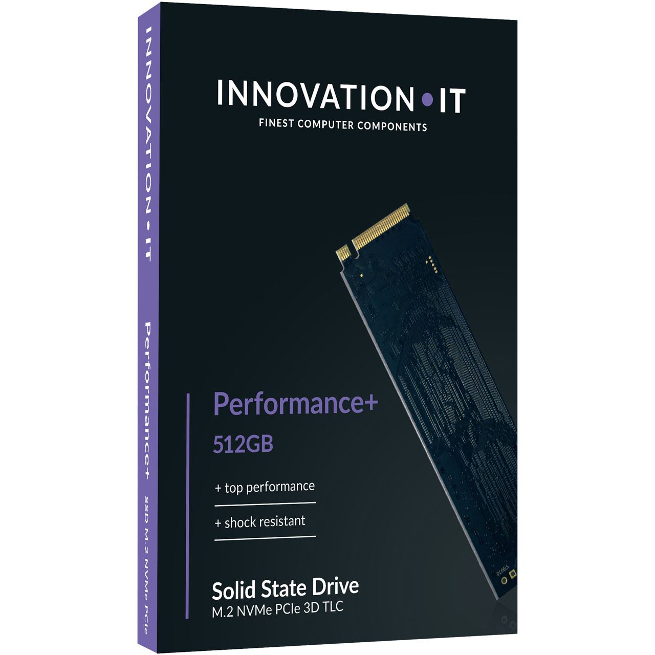 512GB Innovation IT M.2 SSD Performance+ (512MB DRAM) NVMe PCIe 3.0 x 4 ...