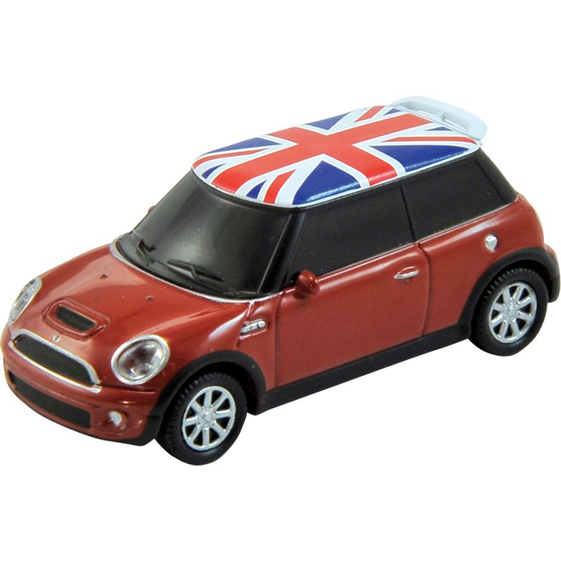 32GB Genie USB2.0 Stick Mini Cooper rot - 32GB Sticks | Mindfactory.de
