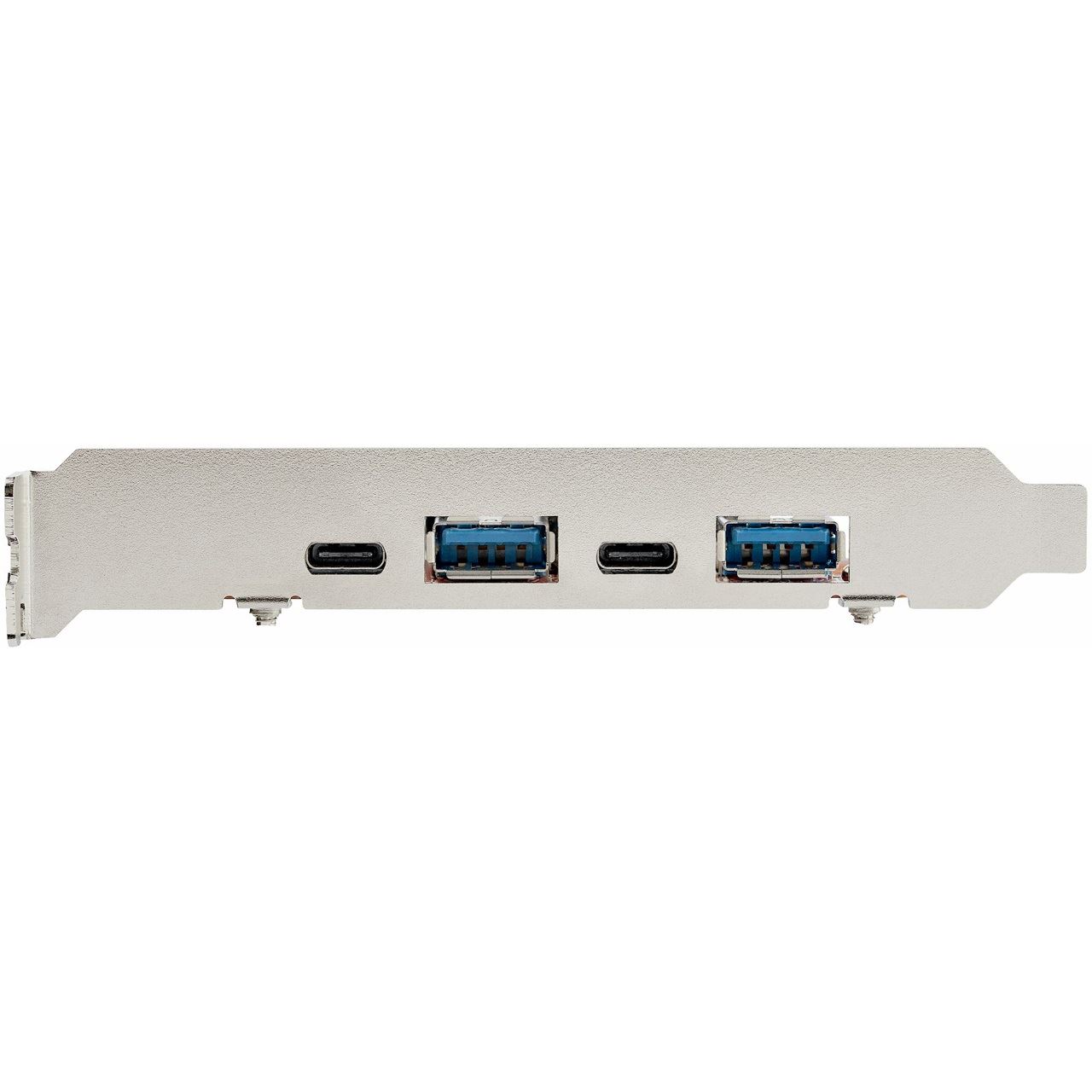 Startech 4-PT USB PCIe Card USB-C/USB-A - Schnittstellenkarten | Mindfactory.de