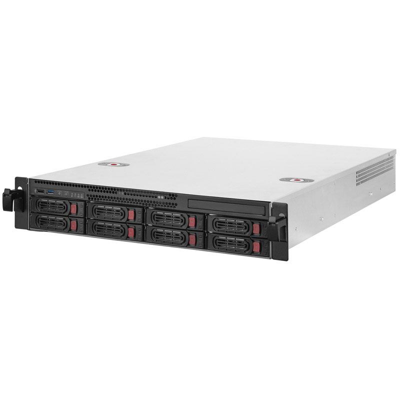 Silverstone RM22-308 Rackmount Server Gehäuse, 2U, E-ATX - schwarz ...