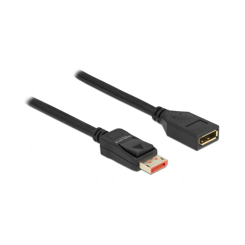 1.00m Delock Verlängerungskabel Anschlusskabel DisplayPort Buchse auf ...