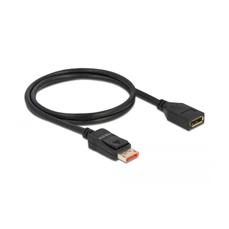 1.00m Delock Verlängerungskabel Anschlusskabel DisplayPort Buchse auf ...