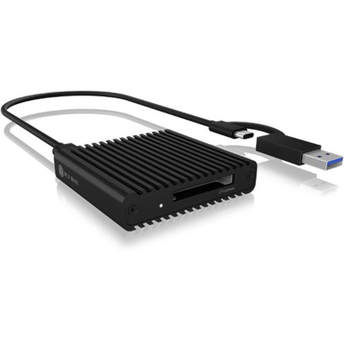 IcyBox Kartenleser USB3.2 (Gen2) Type-B CFexpress - Kartenleser Extern ...