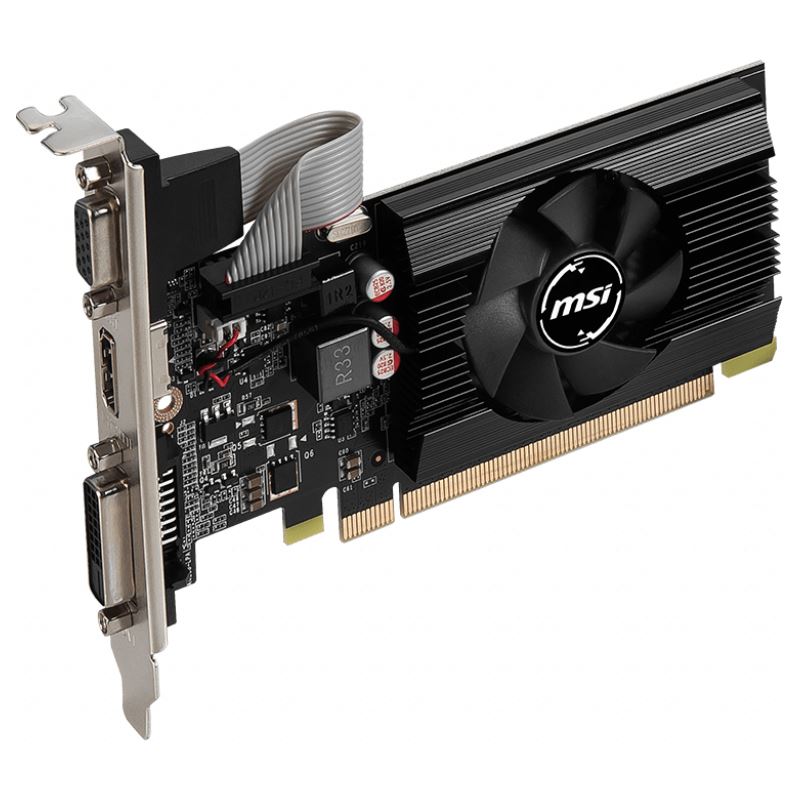 2GB MSI GeForce GT 730 N730K-2GD3/LP Aktiv PCIe 2.0 x 8 (Retail ...