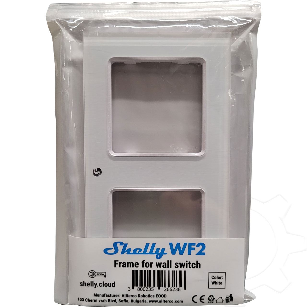 Shelly Accessories · "Wall Frame 2" · Wandtaster Rahmen 2-fach