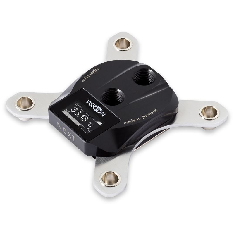 aqua computer cuplex kryos NEXT mit VISION LGA 1700 - Acetal/.925er ...