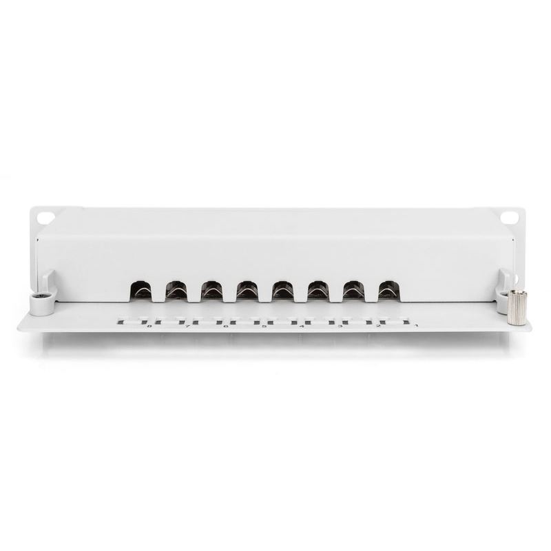 0.25m Digitus 10IN 1HE CAT6A PATCH PANEL 8-P, grau - Patchpanel | Mindfactory.de