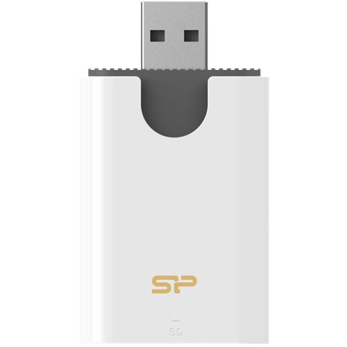 Silicon Power Combo USB 3.1 Card Reader microSD and SD weiß ...