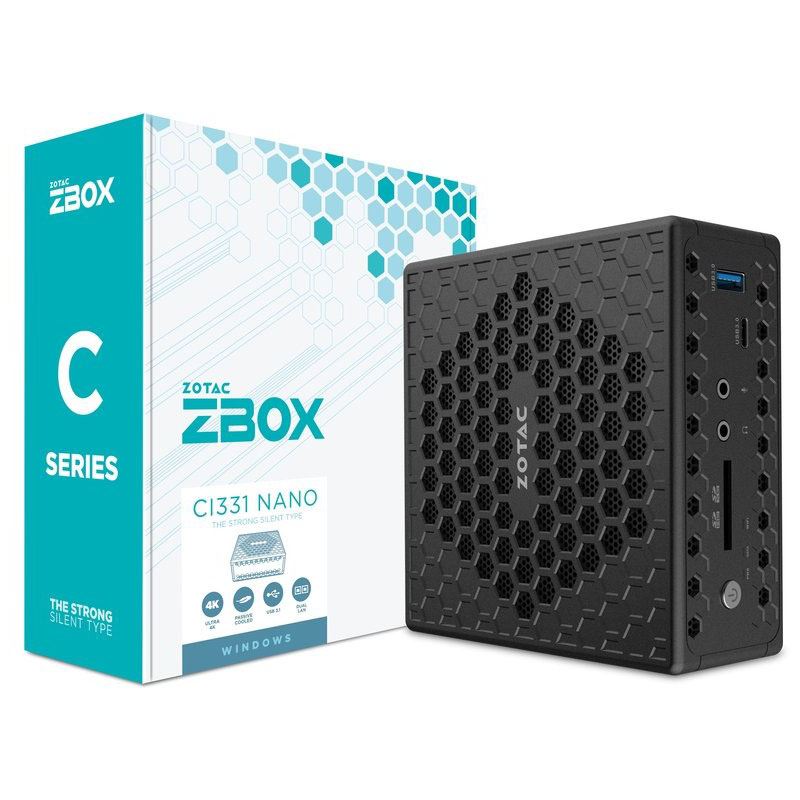 ZOTAC ZBOX CI331 NANO Mini-PC Intel Celeron N5100 4GB DDR4 120GB SSD ...