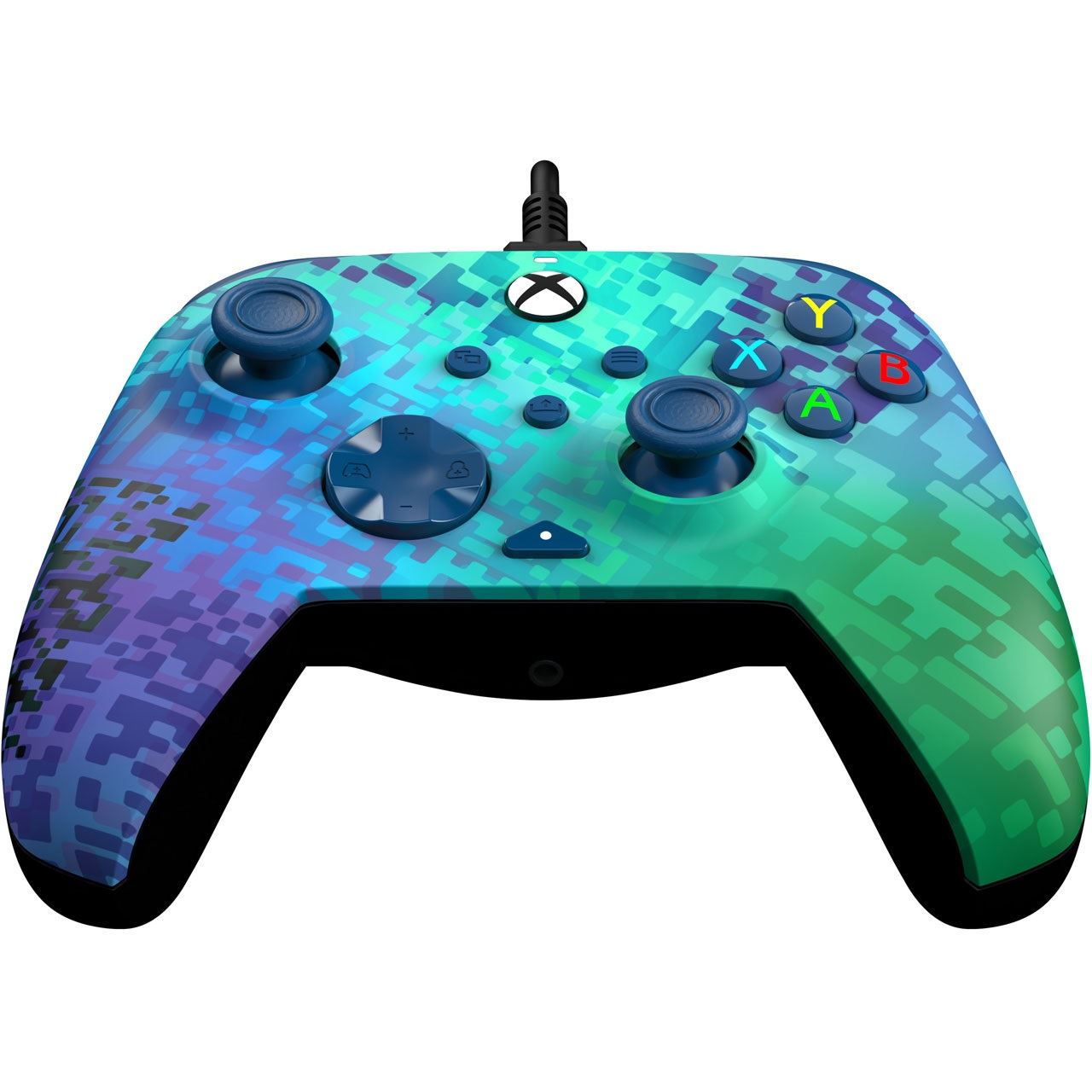 PDP Controller kabelgebunden Rematch Glitch Green XBOXSerieX Zubehor fur XBox One Mindfactory