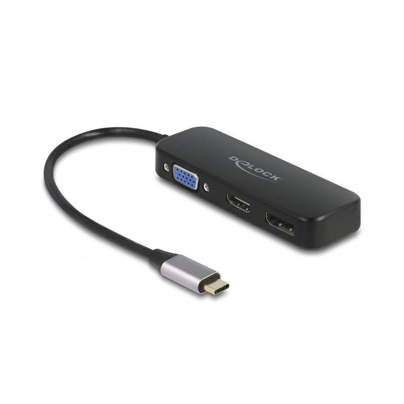 Delock USB Type-CT Adapter zu VGA/HDMI/DisplayPort - USB | Mindfactory.de