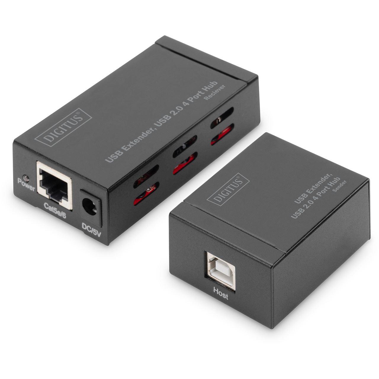 Digitus 4 Ports USB 2.0 HUB Extender - USB Hubs | Mindfactory.de