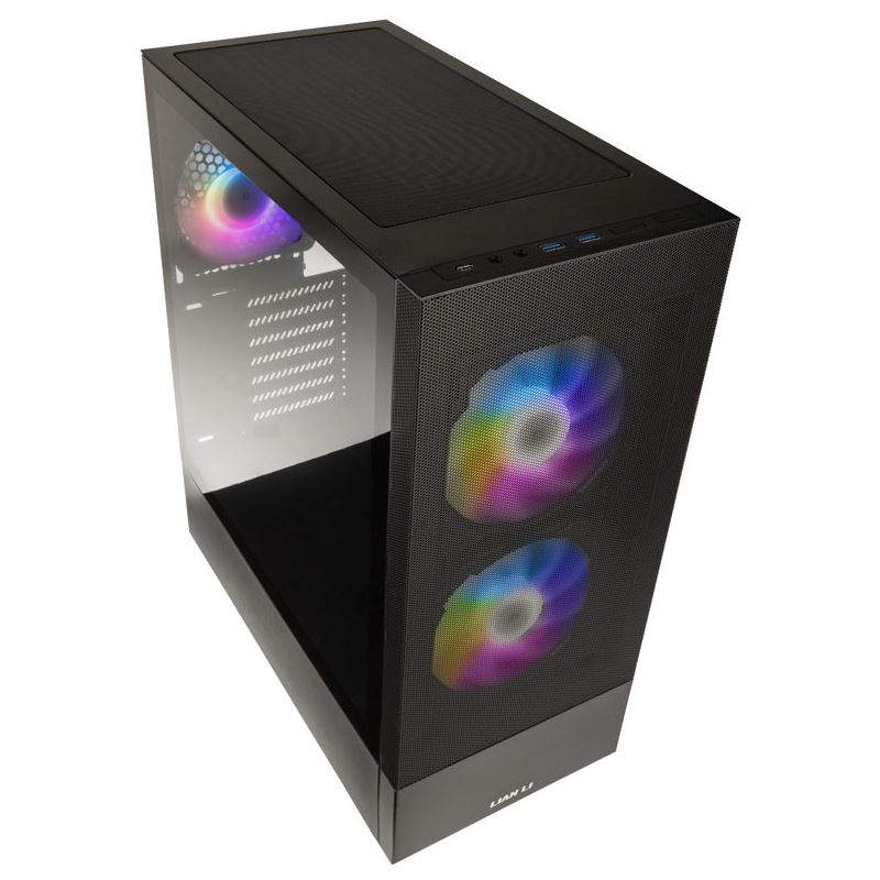 Lian Li LANCOOL 205 Mesh C Midi Tower schwarz - Midi Tower ohne NT ...