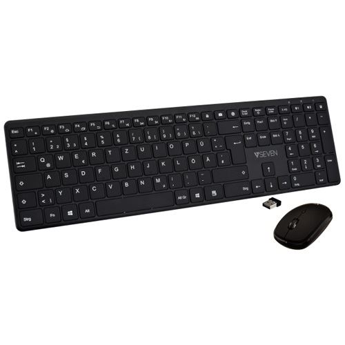 V7 Bluetooth KB Mouse Combo DE, kabellos - Kombo kabellos | Mindfactory.de