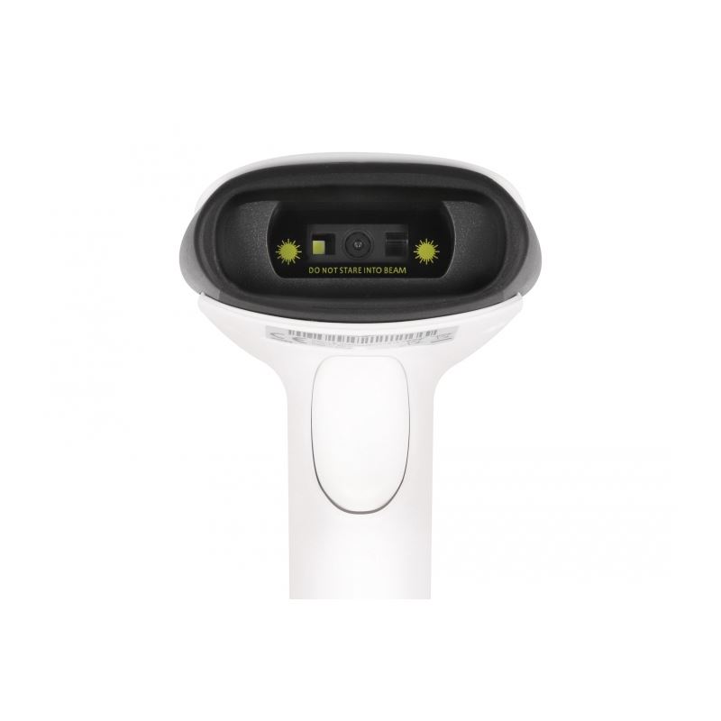 Delock Barcode Scanner 1D und 2D für 2,4 GHz, Bluetooth oder USB - weiß - Barcodescanner