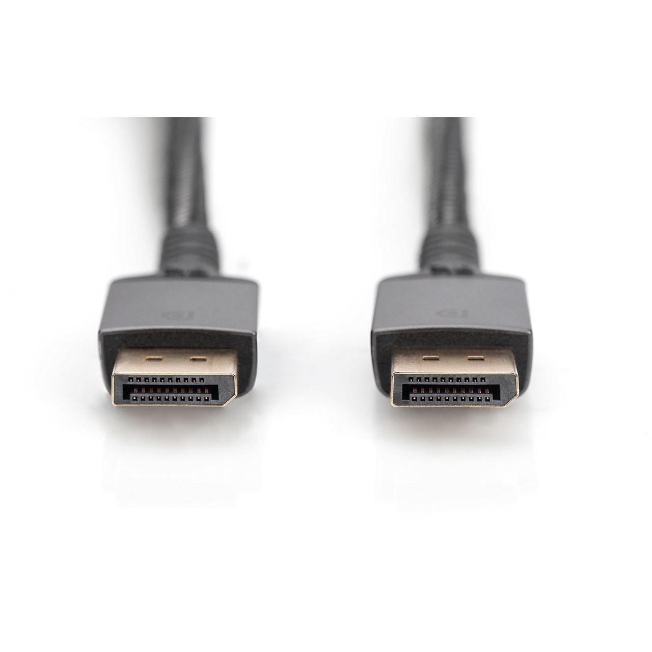 (€5,95*/1m) 2.00m Digitus Displayport Anschlusskabel GOLD Displayport ...