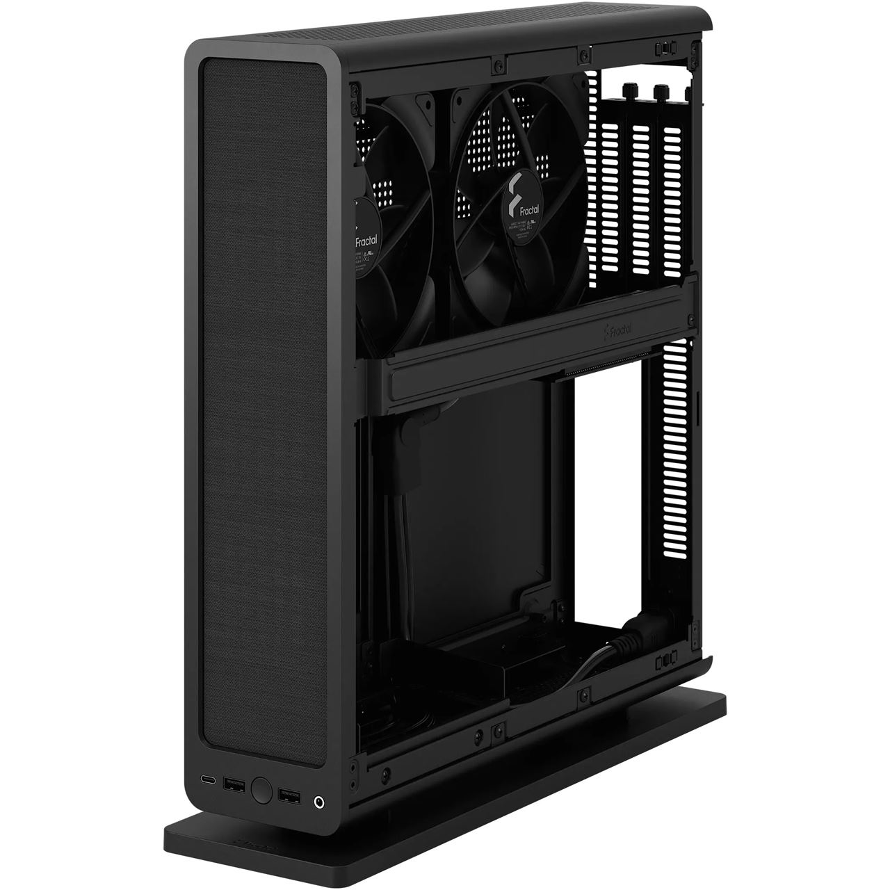 Fractal Design Ridge Black mITX - Mini Tower Gehäuse | Mindfactory.de