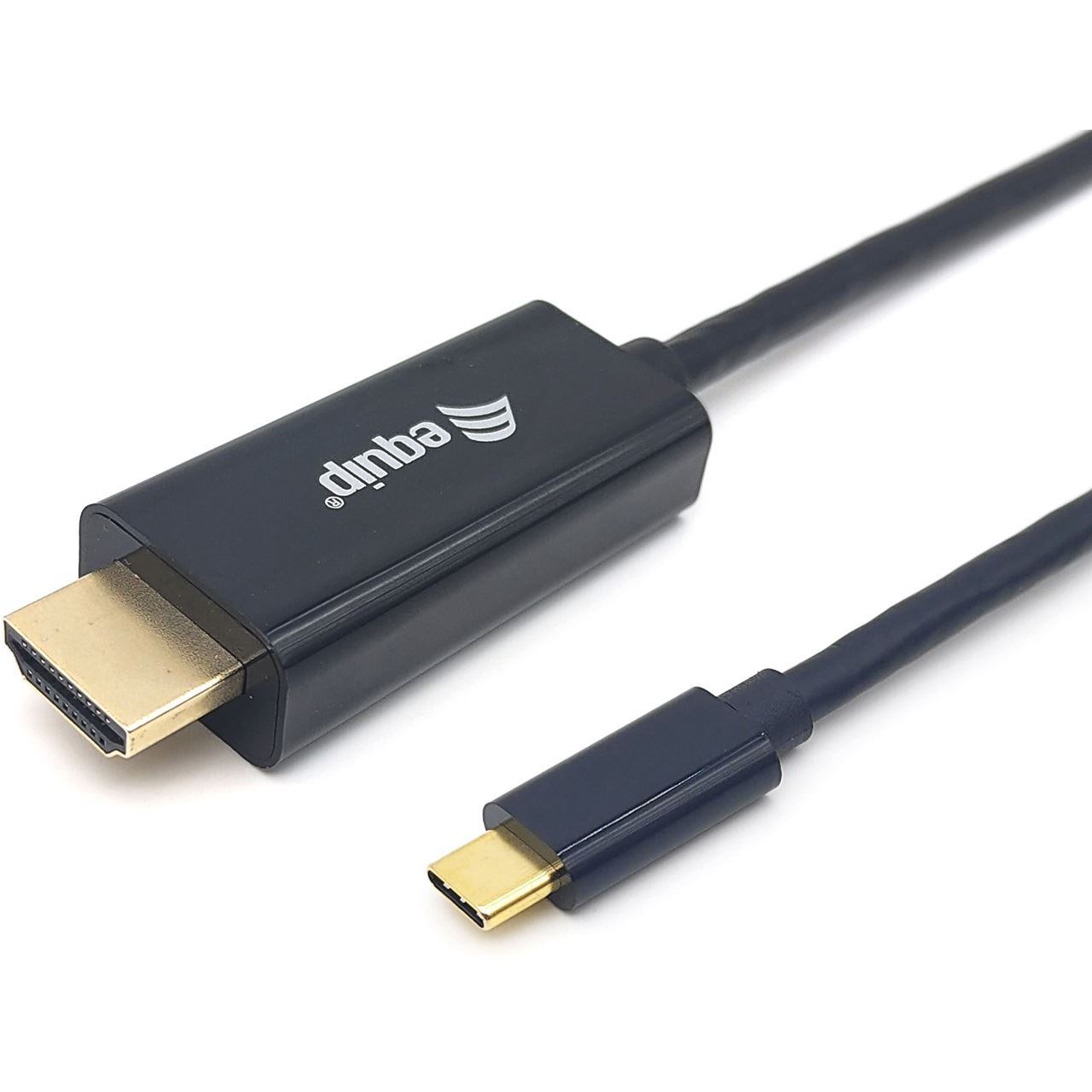 2m Equip Adapter USB-C -> HDMI 4K30Hz sw - USB | Mindfactory.de