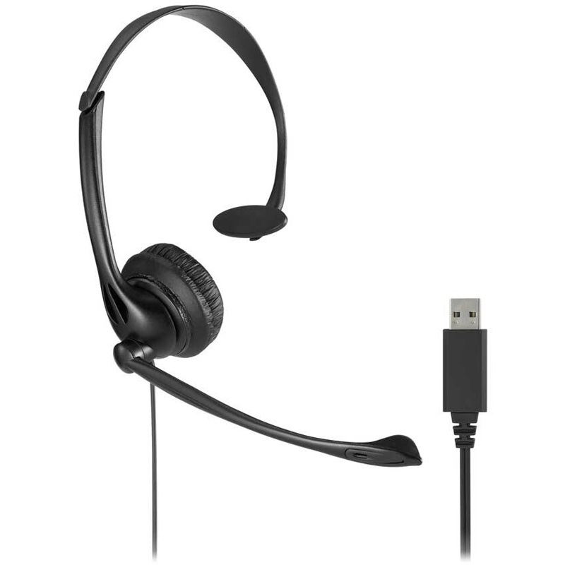 Kensington Headset Classic USB-A Mono mit Microfon schw. - Headsets ...