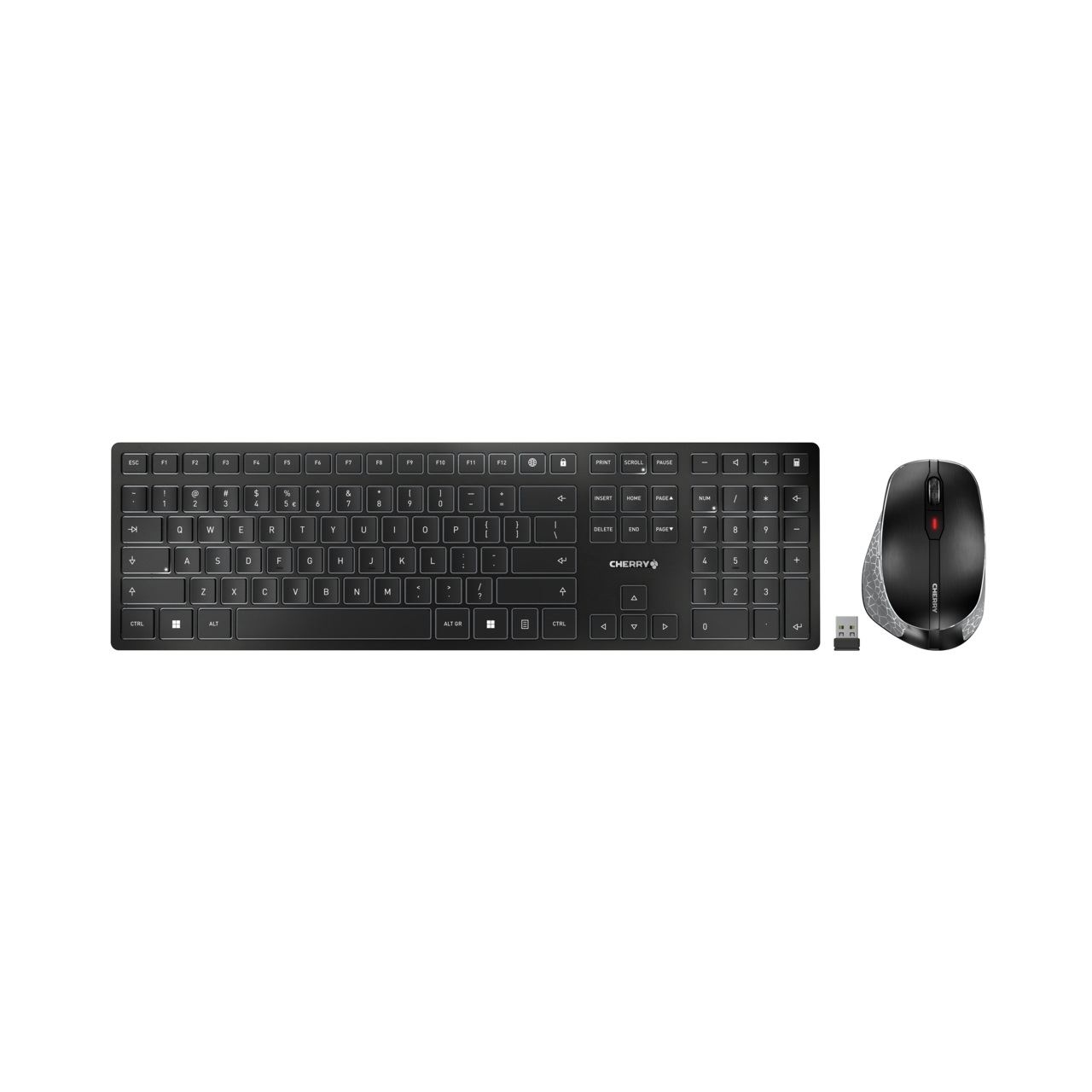 CHERRY Cherry TAS Desktop-Set DW 9500 SLIM Wireless PN-Layout sw ...