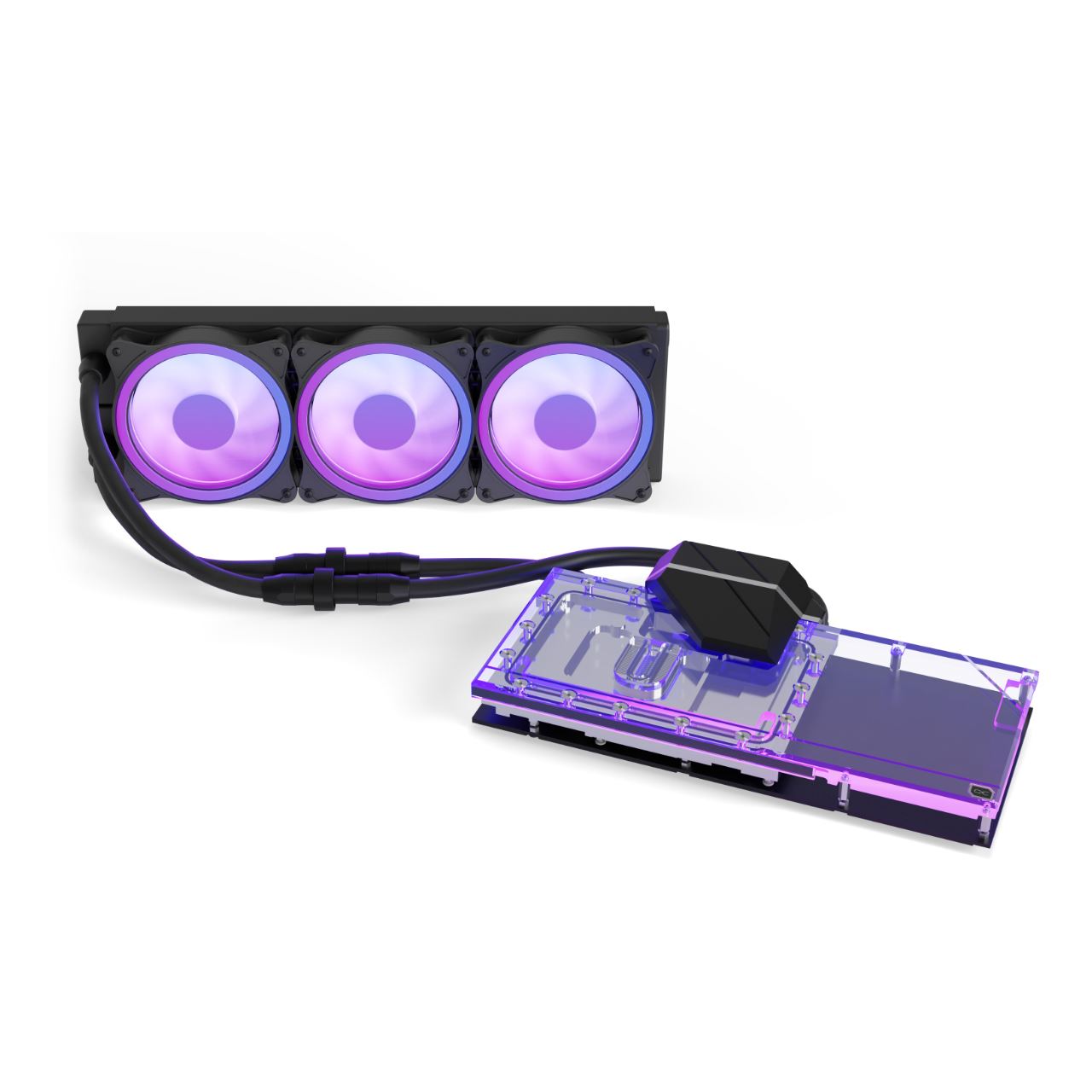 Alphacool Eiswolf 2 AIO - 360mm RTX 3090 TI FTW3 mit Backplate - WaKü ...
