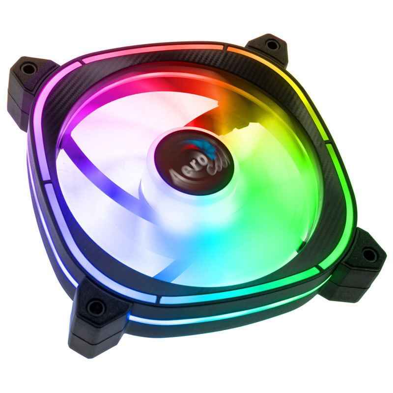 AeroCool Astro 12F ARGB 120x120x25mm 1000 U/min 17.5 dB(A) schwarz ...