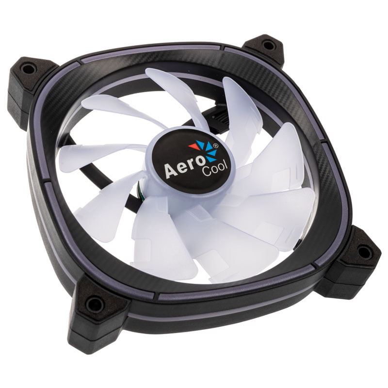 AeroCool Astro 12F ARGB 120x120x25mm 1000 U/min 17.5 dB(A) schwarz ...