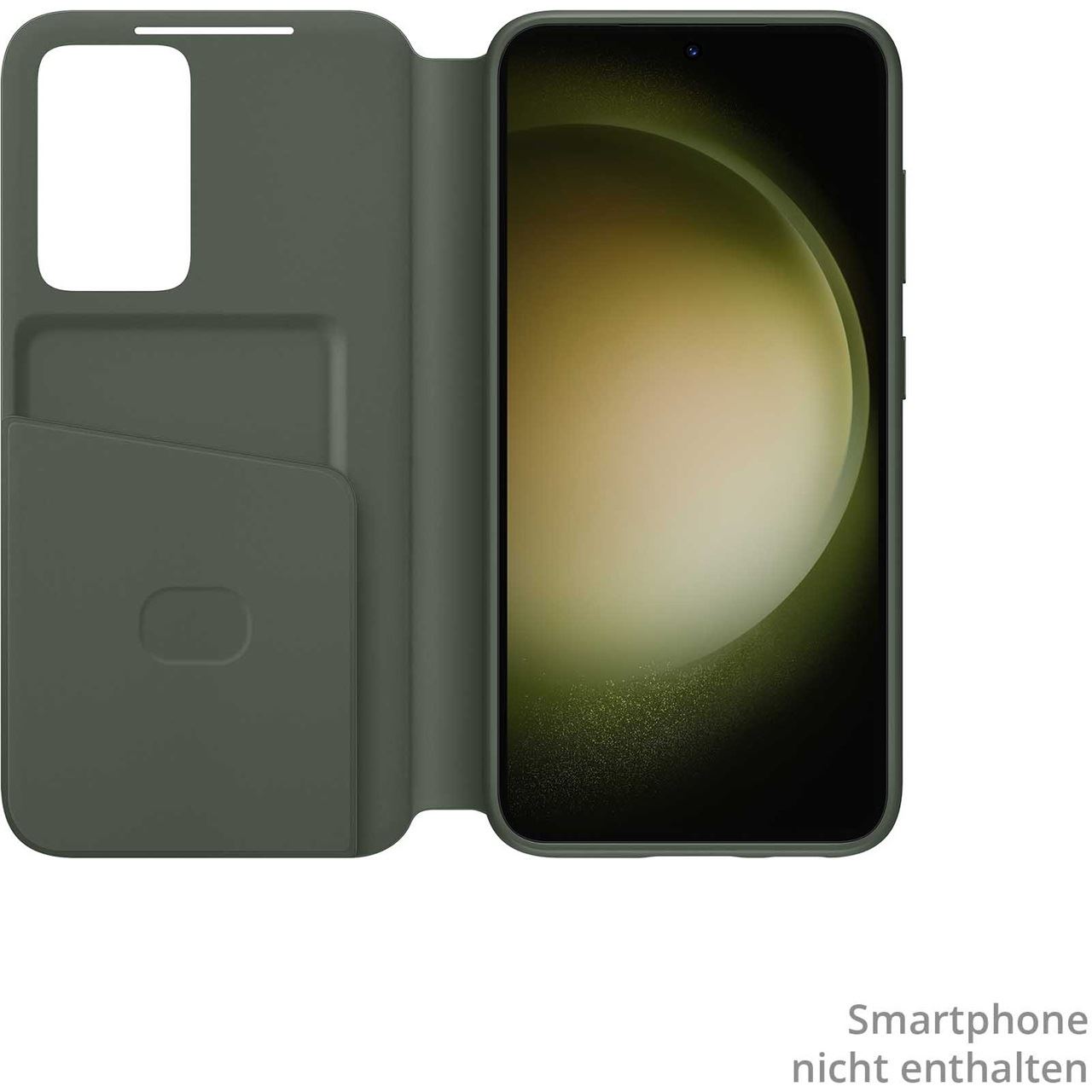 Samsung Galaxy S23 Smart View Wallet Case Khaki - Handytaschen ...