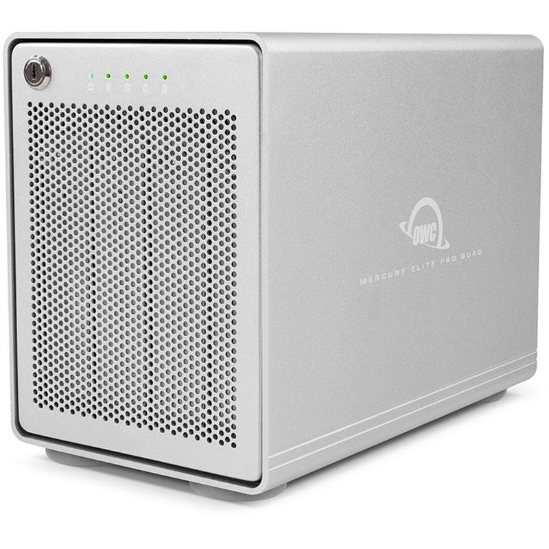 OWC Mercury Elite Pro Quad RAID Ready 4-Bay Storage Enclosure without Softraid!tks - ohne Festplatte