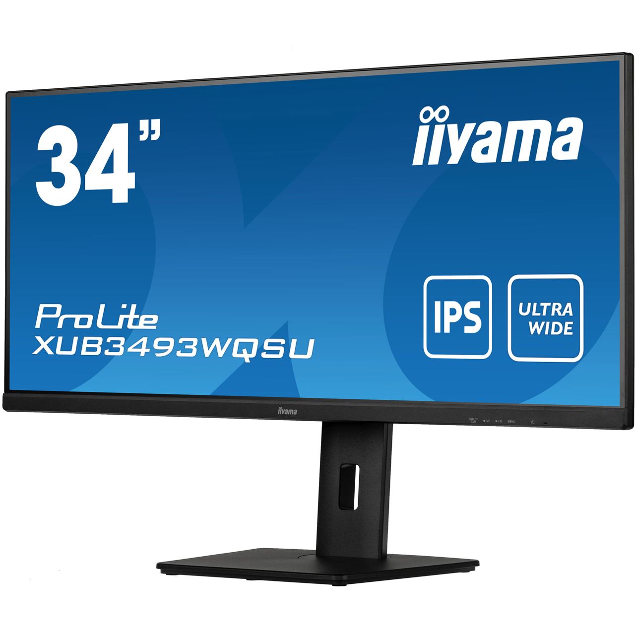 34" (86,36cm) iiyama ProLite XUB3493WQSU-B5 schwarz 3440x1440 1x DisplayPort 1.2 / 2xHDMI 2.0