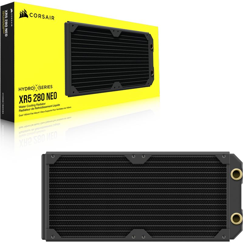 Corsair Radiator XR5 280 Neo 280mm rad - 280er Radiatoren | Mindfactory.de