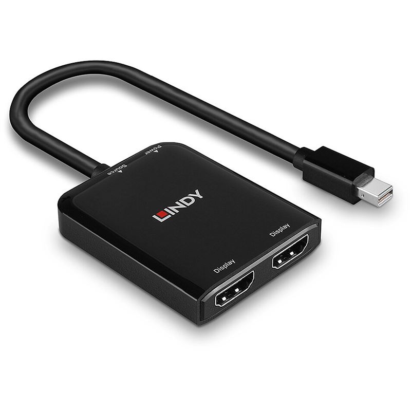 Lindy Mini DisplayPort auf 2 Port HDMI MST Hub - Displayport ...