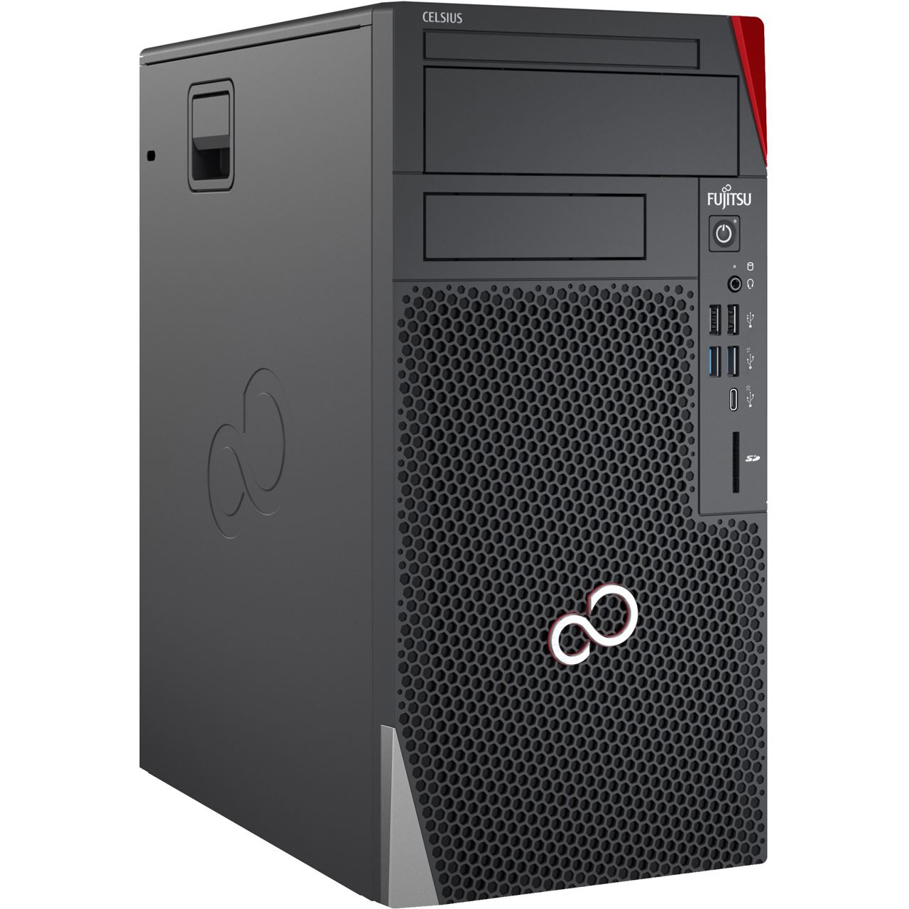 Fujitsu Celsius W5011 i7-11700 16GB 512GB NVMe W10P - Business PCs ...