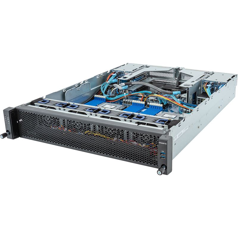 Gigabyte E283-Z90 rev. AAD1 Rack Server 2U Dual Sockel SP5 E283-Z90 ...
