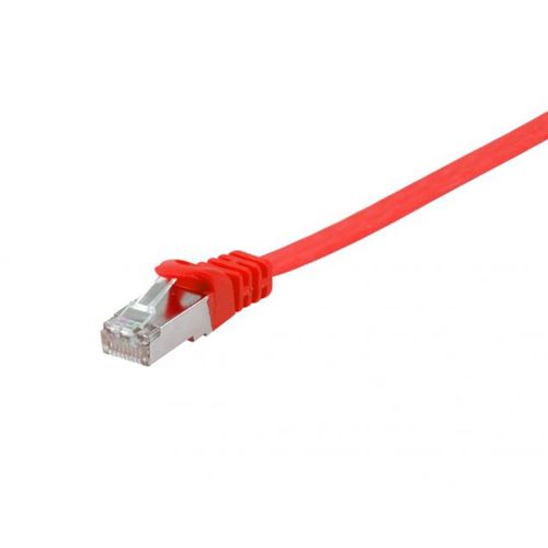 (€2,45*/1m) 2.00m Equip Cat. 6a Patchkabel S/FTP RJ45 Stecker auf RJ45 Stecker Rot LSZH - Cat.