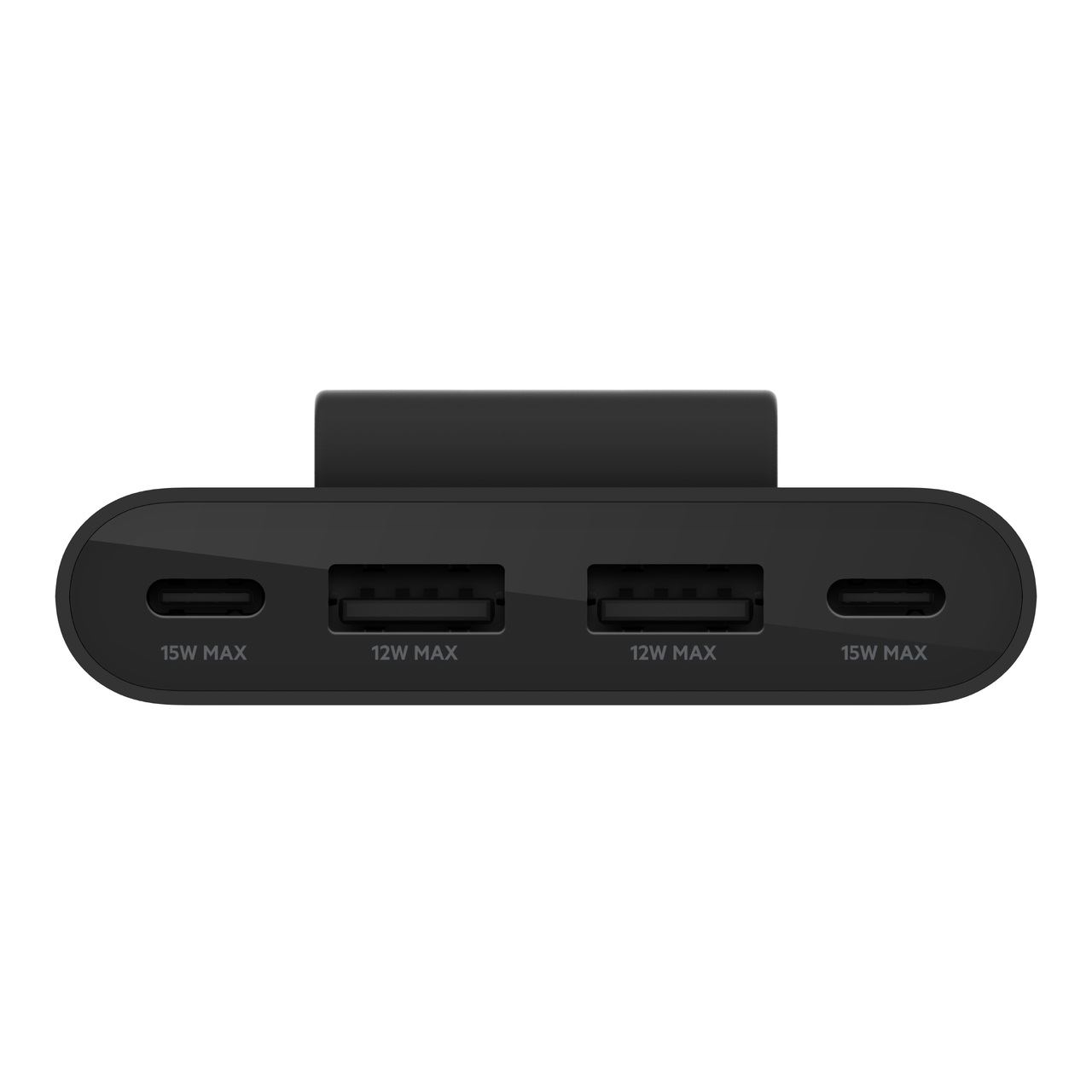 BELKIN 4-PORT USB SPLITTER 2XUSB-C 2XUSB-A MAX. 30W 2M CABLE BLACK ...