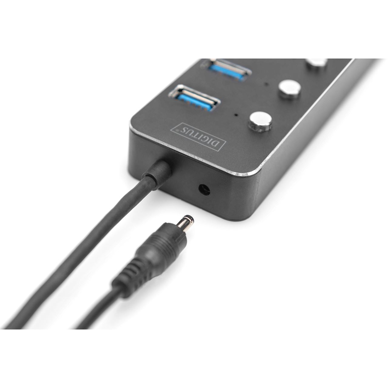 Digitus USB3.0 HUB 7-PORT SWITCH ALU - USB Hubs | Mindfactory.de