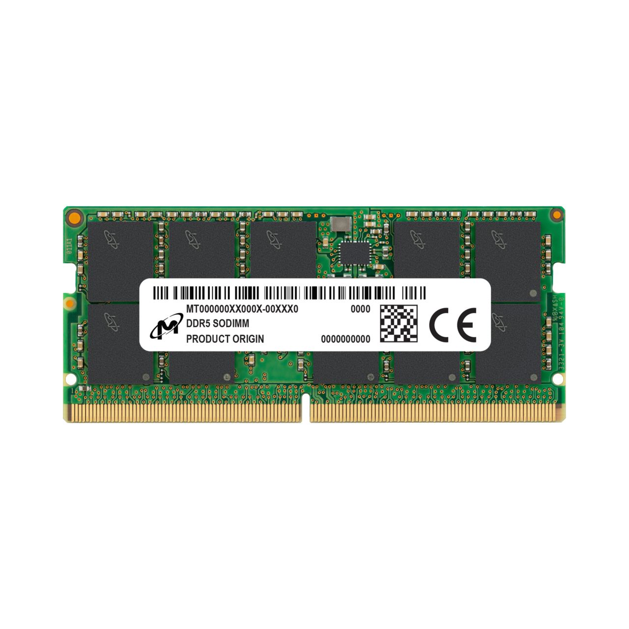 32GB Crucial DDR5-4800 SO-DIMM CL40 Single - SO DDR5 ECC Module ...