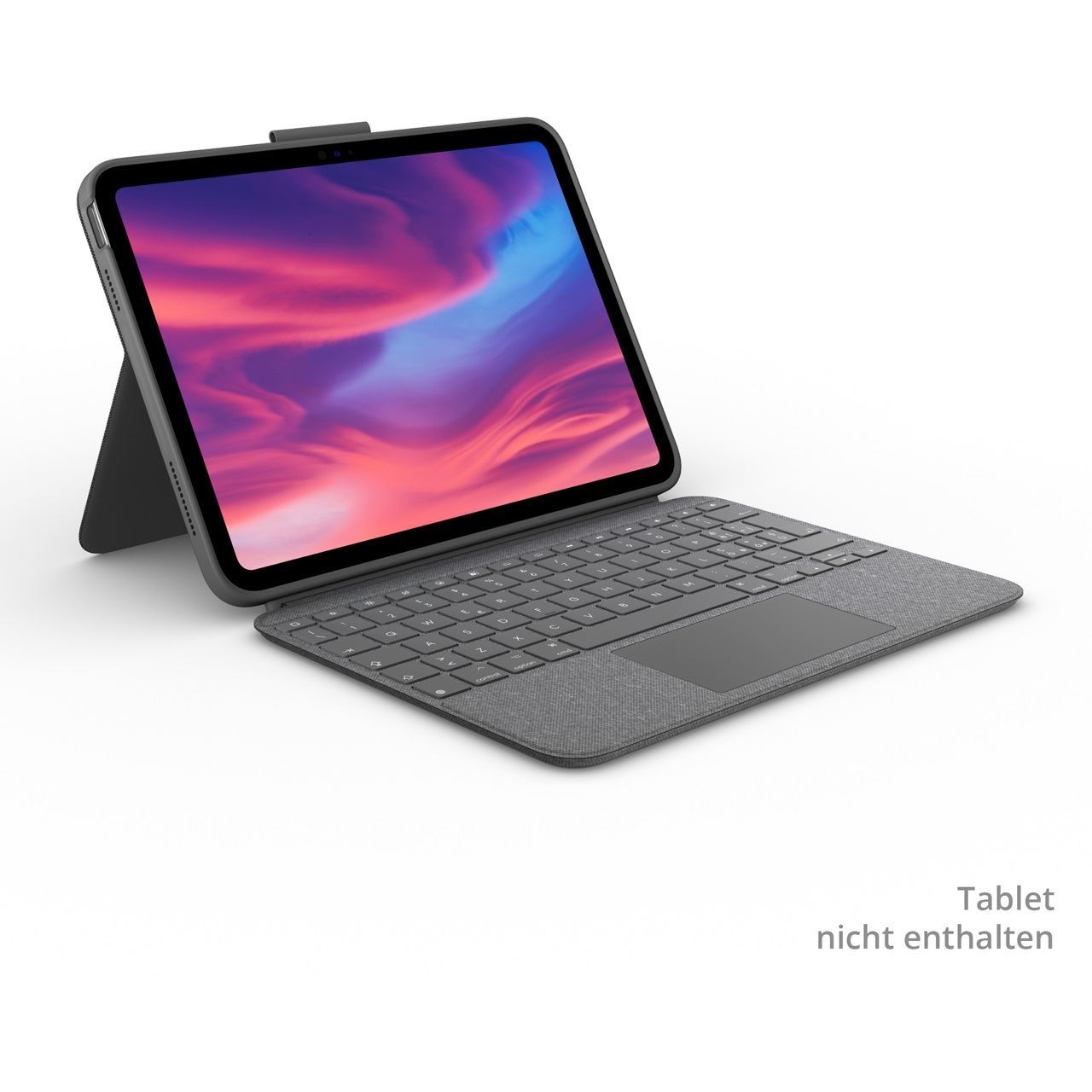 Logitech Combo Touch - Tastatur und Foliohülle - mit Trackpad ...